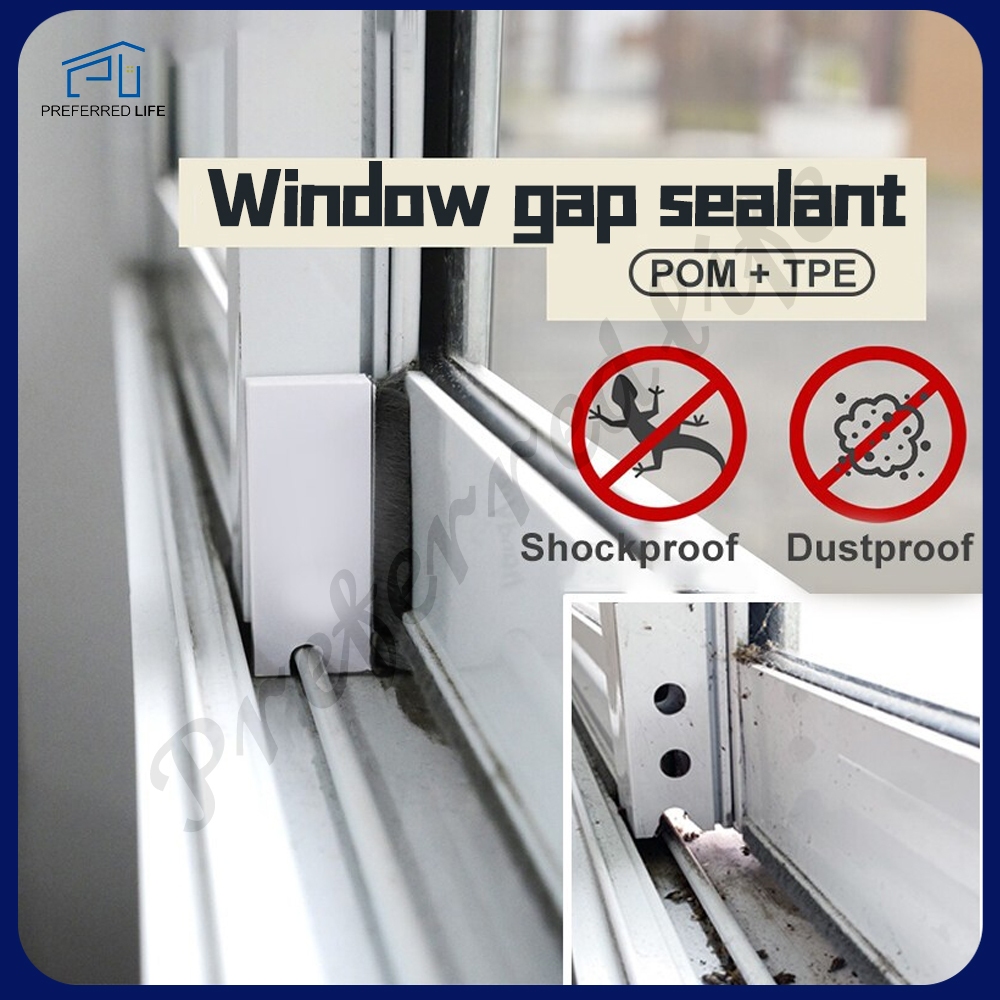 4pcs/set plastic steel aluminum alloy windproof block door and window ...