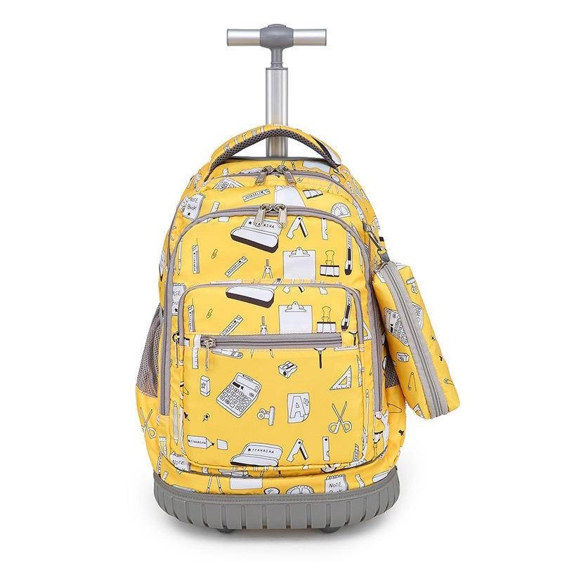 Elementary School Students Trolley School Bag [Freebies] Can Climb ...