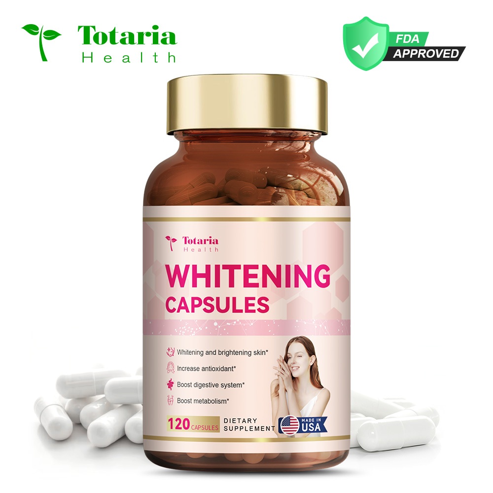 Totaria Whitening Capsules Effective Skin Lightening Supplement Dark ...