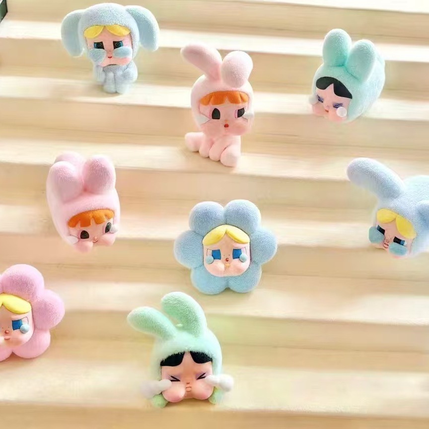 Popmart Crybaby x Powerpuff Girls series crying dolls 100% authentic ...