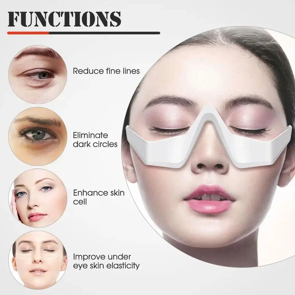 3D Red Light eye Massager Relieves Eye Bag Relieve Eye Wrinkles Dark ...