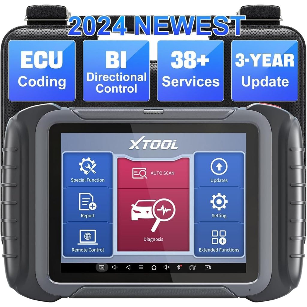 XTOOL D8 Auto OBD2 Scanner OE Level Full System Diagnostic Tool ECU ...