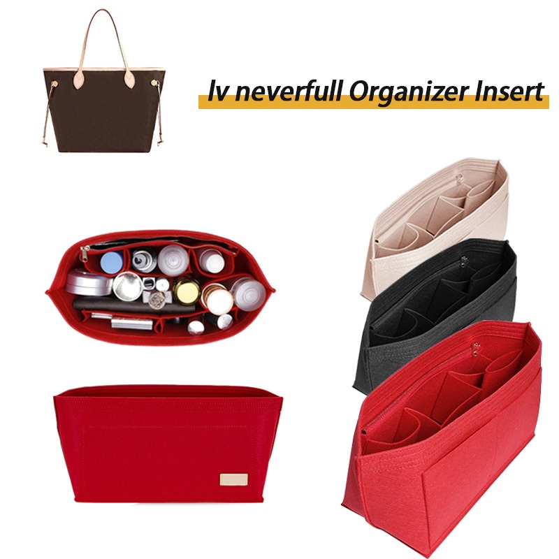 Purse Organizer Insert for Handbags, Felt Bag Organizer for Tote ...
