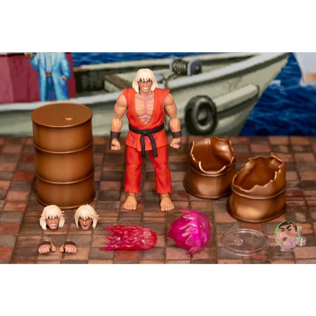 JADA TOYS SDCC 2024 EXCLUSIVE STREET FIGHTER VIOLENT KEN ACTION FIGURE ...