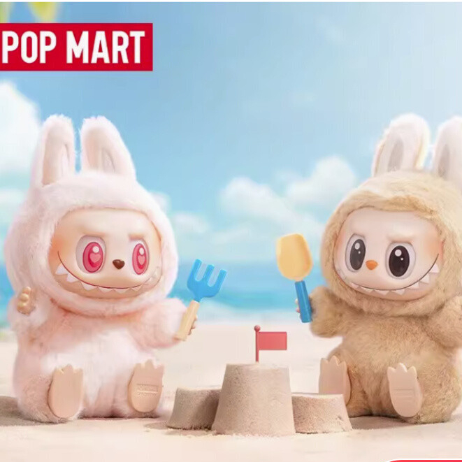 POPMART LABUBU Sitting Party Series Vinyl Face Plush aron 2nd ...