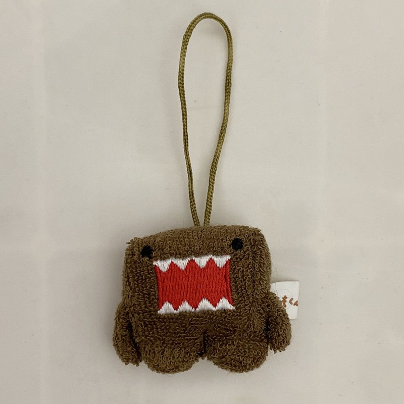 Mini Domo Kun Plush Toy Kawaii Cute Mascot Keychain Charms Keyholder ...