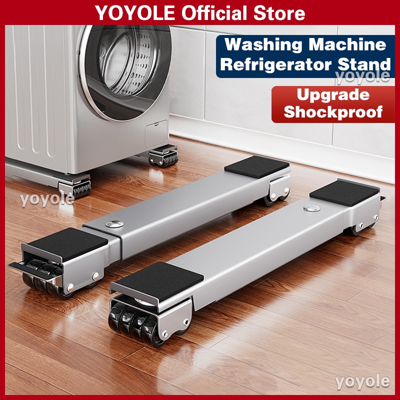 Washing Machine Base Roller Washing Machine Stand with wheel Fridge ...