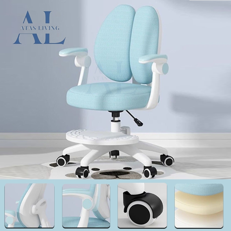 Children's Writing Chair Study Chair Adjustable Back Chair Children's ...