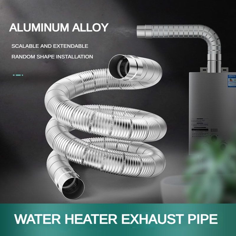 Gas Water Heater Exhaust Pipe Stainless Steel Strong Exhaust Inline ...