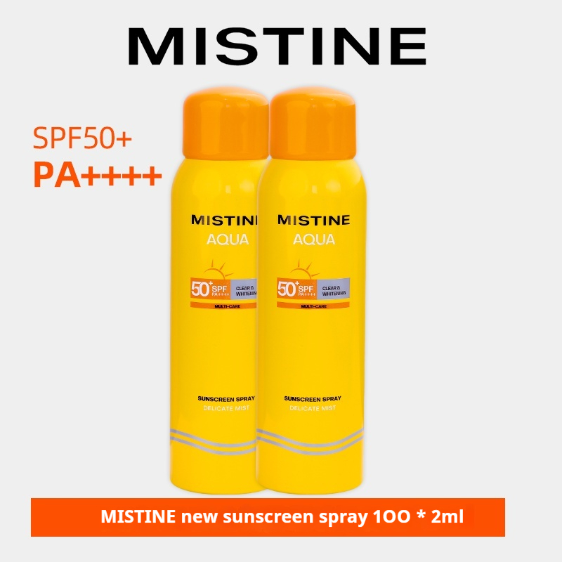 [SG LOCAL SELLER] MISTINE Aqua base Sun Body Spray 100ml SPF50 PA +++ +++ + Sunscreen Spray ...