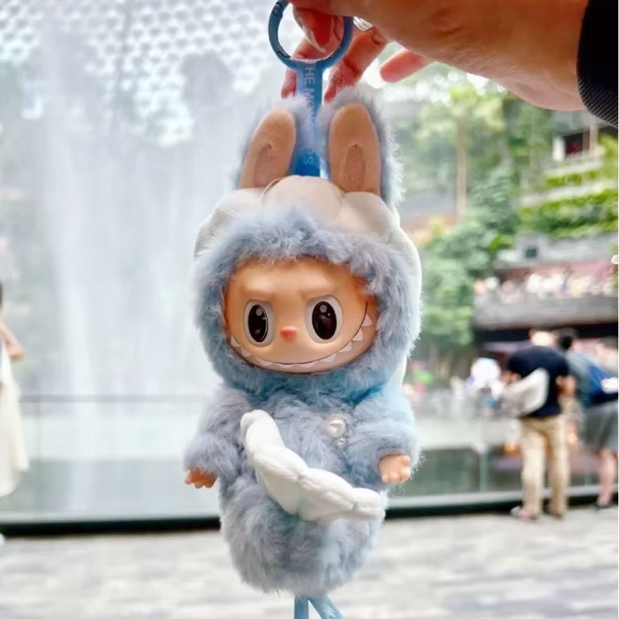 LABUBU Singapore Limited Fishtail Lion labubu mermaid Vinyl Plush Doll ...