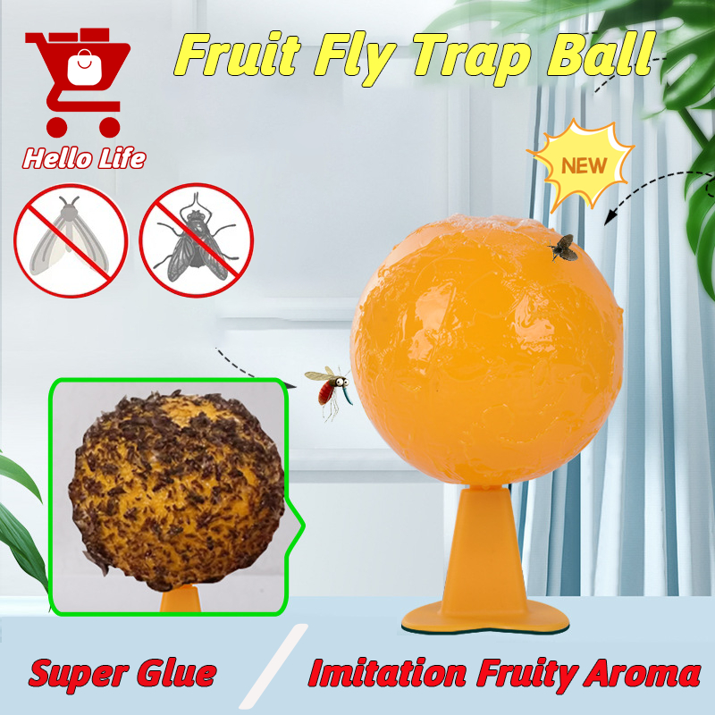 Super sticky fly trap ball suitable for indoor and outdoor, non-toxic ...