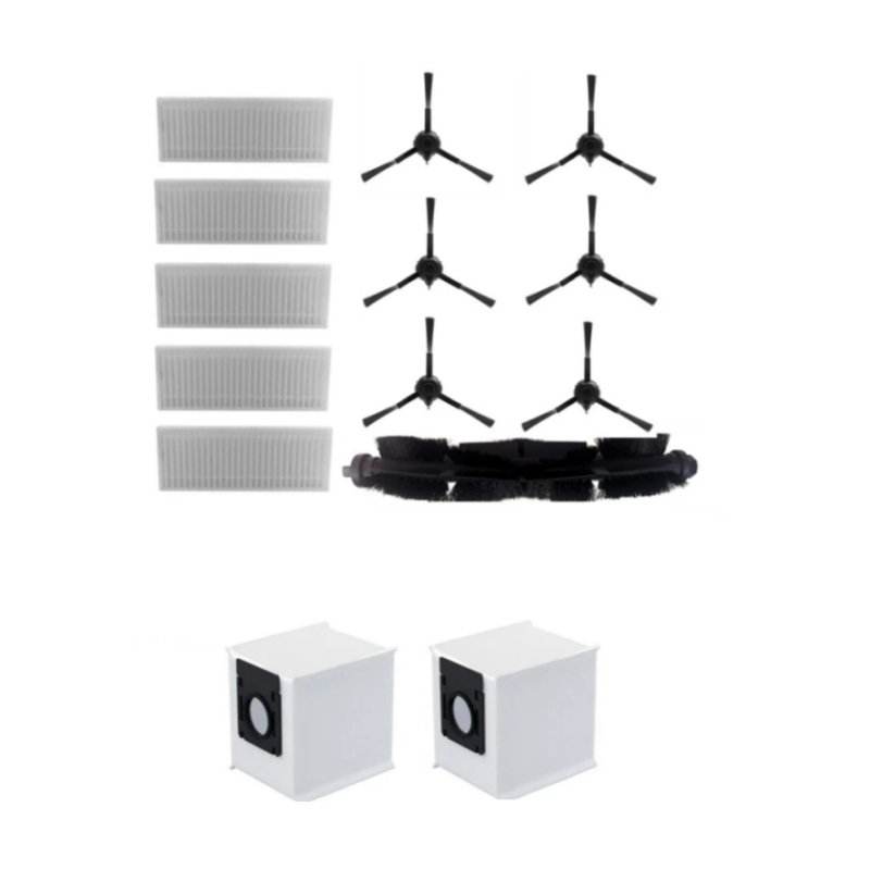Robot HEPA Filter Roll Brush Side Brush Dust Bags for TP-Link Tapo RV30 ...