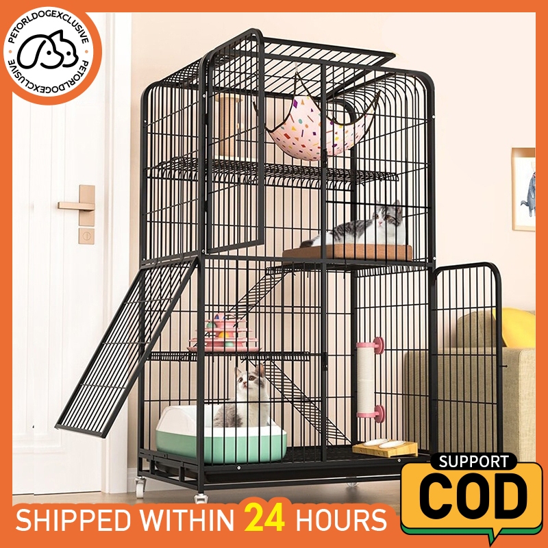 ★SG Stock★Cat Cage Large Cat Condo Cat House Cat Villa for Cat Easy ...