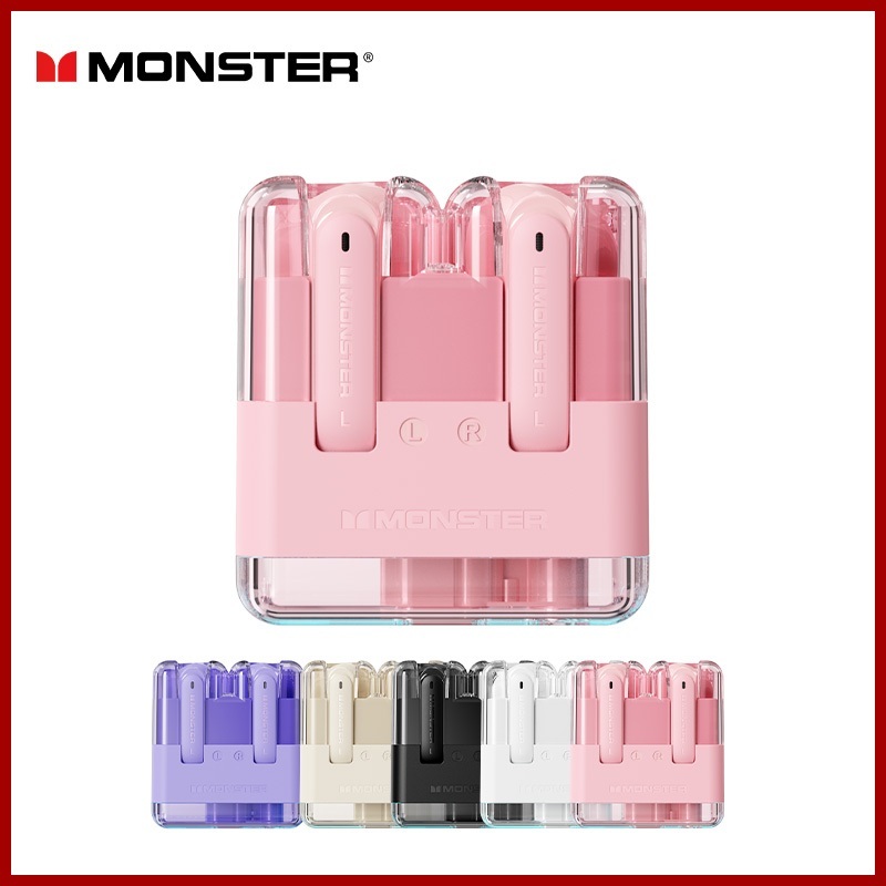 Monster XKT12 earphones bluetooth 5.3 TWS wireless tws earbuds noise ...