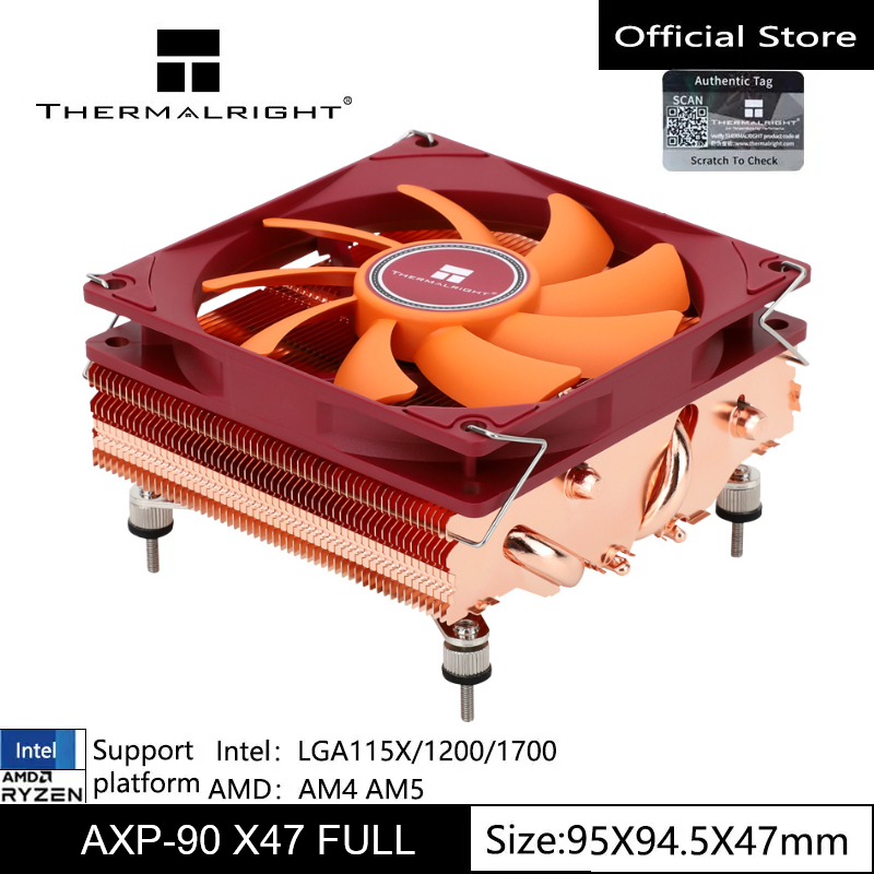 Thermalright AXP90 X47 FULL CPU Radiator Low Profile CPU Cooler Pure ...
