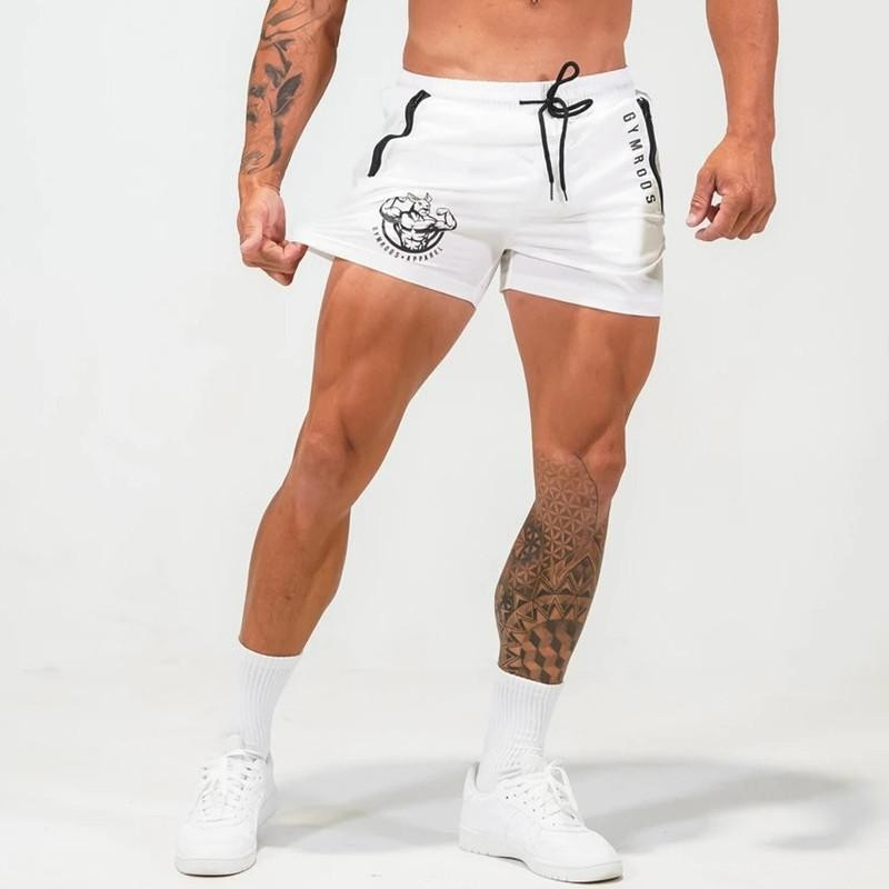 Bak Kut Teh Sports Quick-Drying Three-Point Shorts Men's Fitness Slim ...
