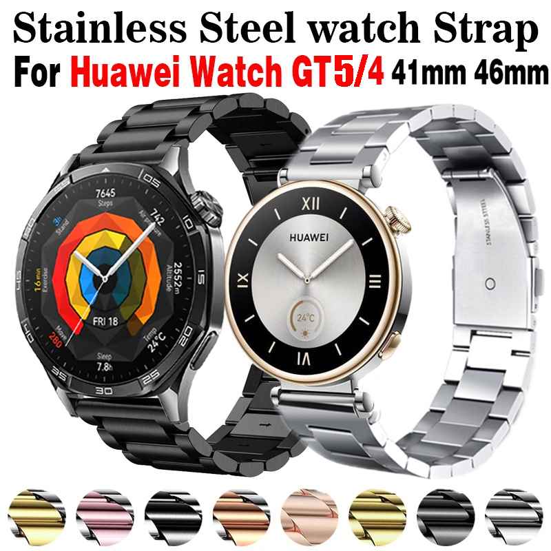 Stainless Steel Strap For Huawei WATCH GT 5 4 Smart Watch band For ...