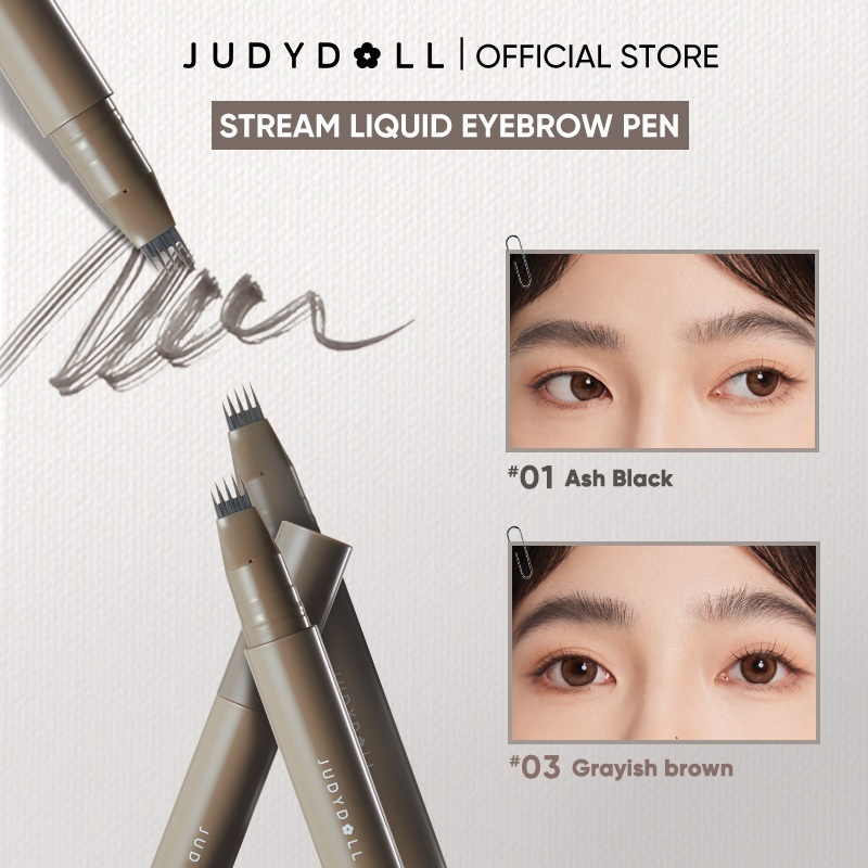 [Five-pronged Nib] Judydoll 橘朵 Hair Stream Liquid Pen Waterproof Long ...