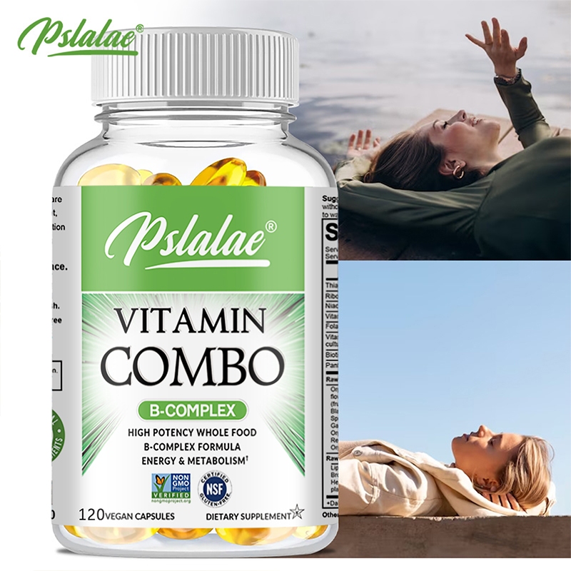 Pslalae Bio B Complex - The Vitamin Code for Energy and Metabolism with ...