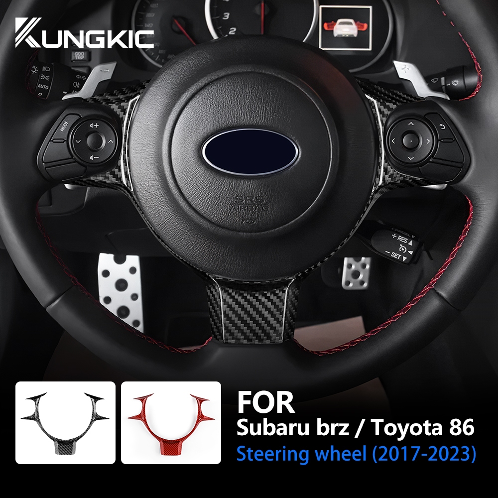 KUNGKIC Real Carbon Fiber For Subaru BRZ Toyota GR86 GT86 Steering ...