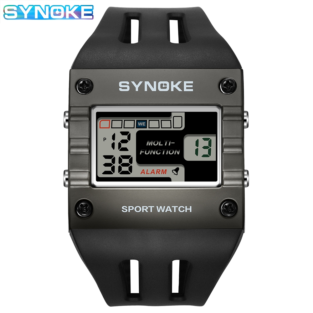 SYNOKE Men's Watches Military Fashion Brand Original Casual Sport Men ...
