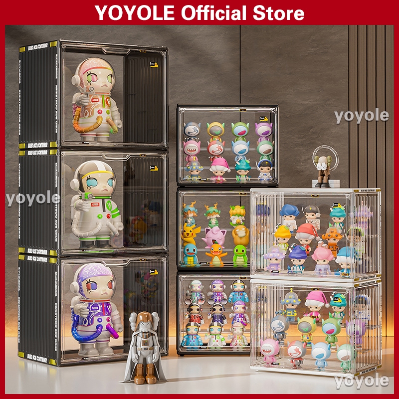 Popmart Container Popmart Display Box Acrylic Popmart Display Case ...