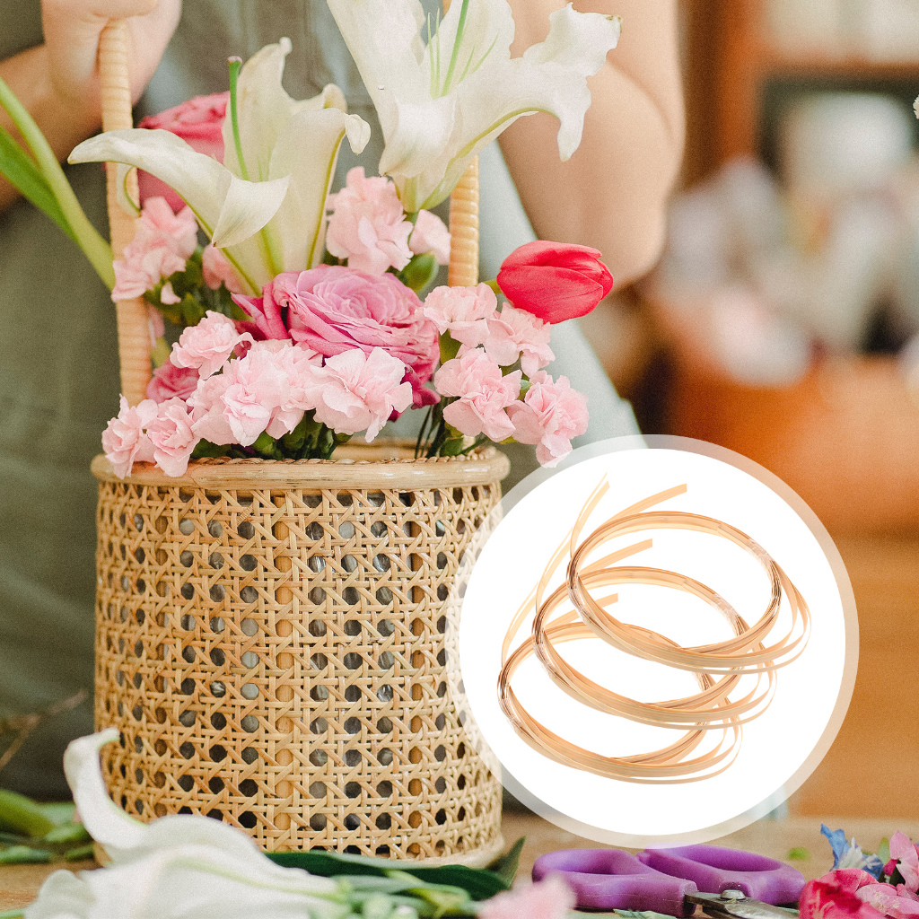 [Ready Stock] 3 Rolls of Cane Rattan Skin Rattan Material Strips Rattan ...