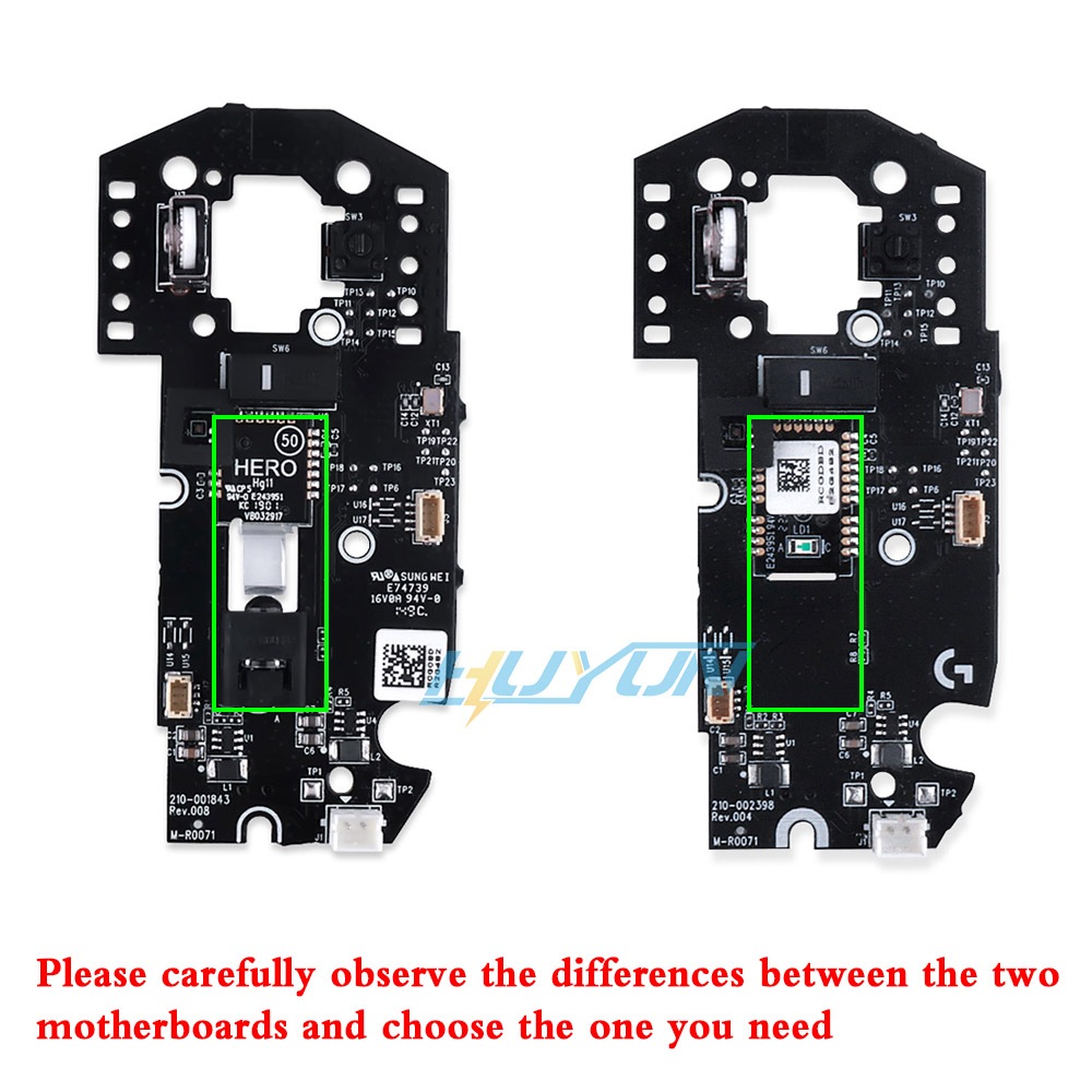 Mouse Micro Switch Motherboard Sidekey Board For Logitech G305 G304