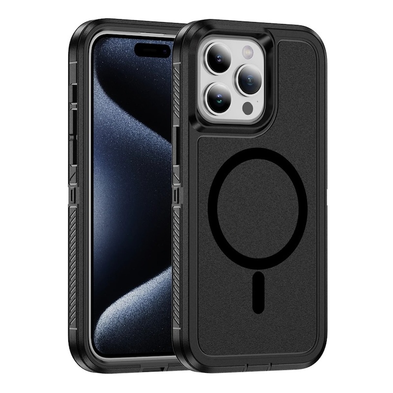 Heavy-duty Armored 3-in-1 Fall-proof Case For iPhone 16 15 Pro Max 14 ...
