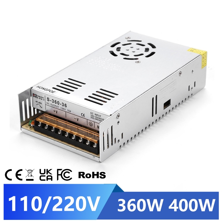 New LED power supply DC 12V 24V 36V 48V 400W Switching Power Supply ...