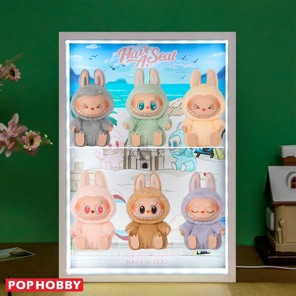 LED Lighting Showcase For LABUBU Standing & Wall-mounted Display Frame ...