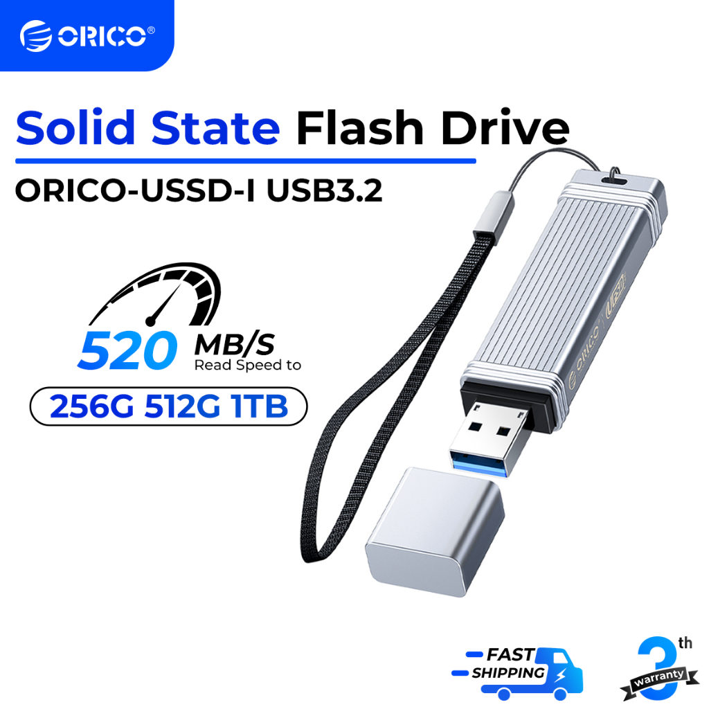 ORICO Portable SSD Drive USB Type C 520MB/s Solid-state USB flash drive ...