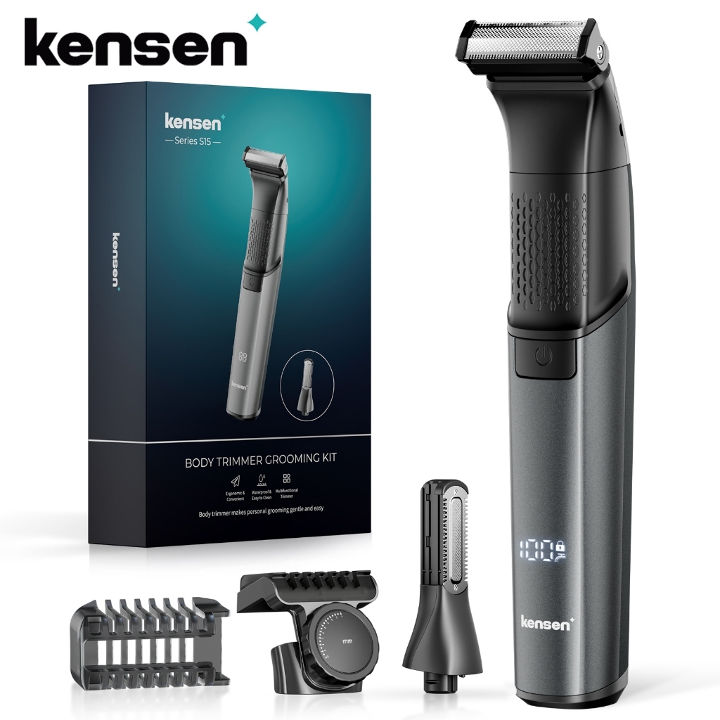 Kensen Electric Shaver Waterproof Groin Pubic Hair Removal Private Part ...