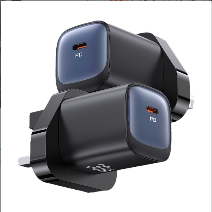 Charging Head Mini Compact PD30W British Standard Fast Charging Plug ...
