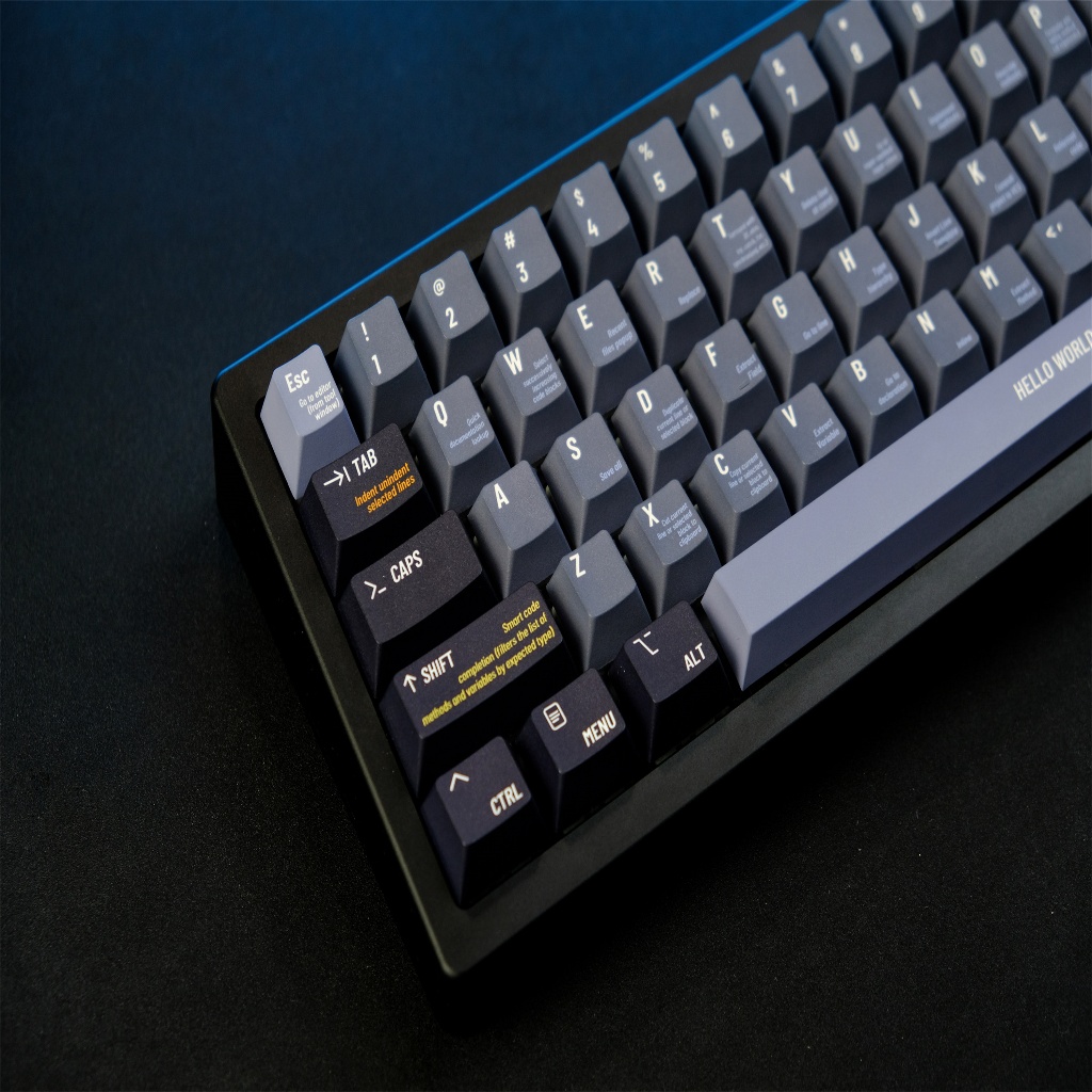 GMK Programmer keycaps 129 Keys keycaps Cherry Profile DYE-SUB ...