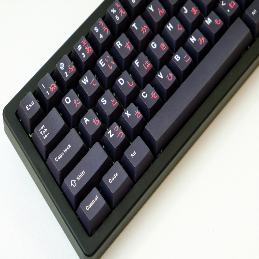 GMK WOB Red Japanese keycaps 129 Keys keycaps Cherry Profile DYE-SUB ...
