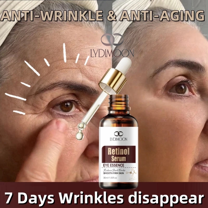 LYDIMOON Eye Essence Oil 30ml Anti-Wrinkle Eye Essence Oil Fade Dark ...