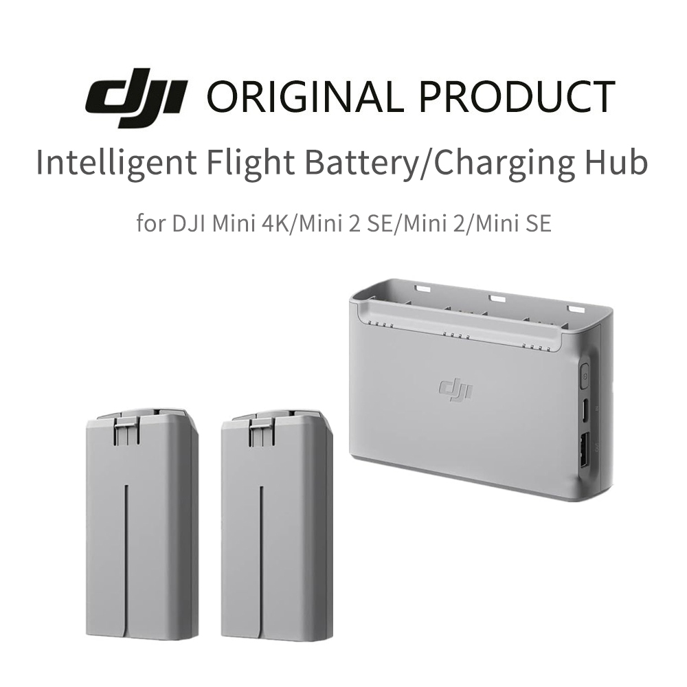 DJI Intelligent Flight Battery and Two-Way Charging Hub for DJI Mini 4K ...