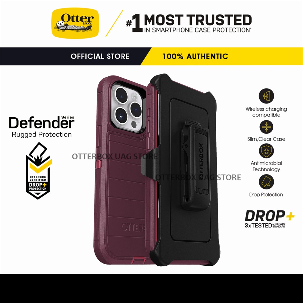OtterBox Defender Pro Series For iPhone 16 15 Pro Max / 16 15 Pro / 16 ...