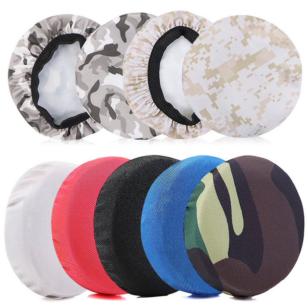 2 Pairs Stretchable Fabric Headphone Covers/Washable Sanitary Ear pad ...