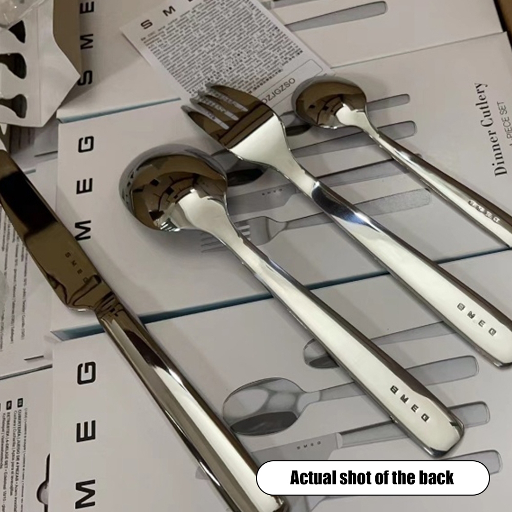 Smeg Stainless Steel High Quality Tableware Cutlery Table Fork Spoon ...