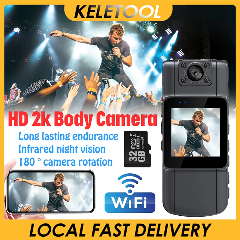 L11 body camera equipped with 2k high-definition IPS screen fully ...