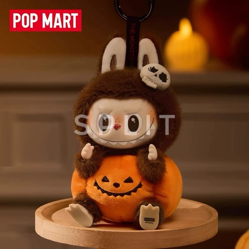 [Ready Stock] Popmart Monster Carnival LABUBU Sitting Pumpkin Vinyl ...