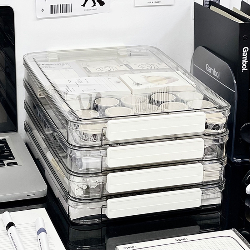 INS Style File Storage Box A4 Storage Box Certificate Storage Document ...