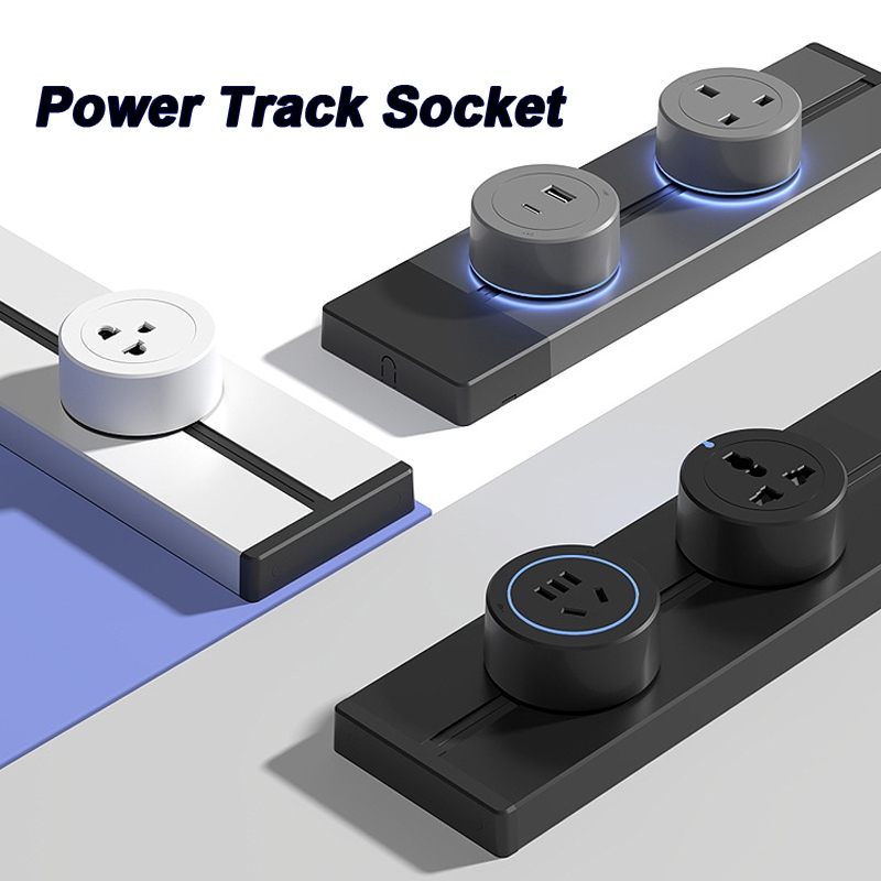 Waterproof Track Power Socket Home Kitchen Appliances Surface Mounted ...