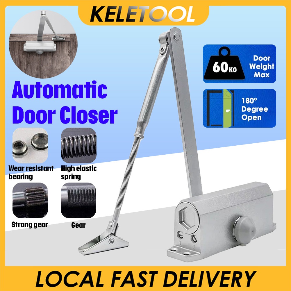 Hydraulic sliding door closer household door closer adjustable speed ...