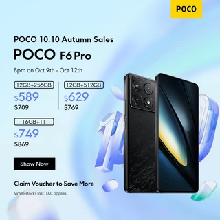 POCO Official Store Global, Online Shop Oct 2024 | Shopee Singapore