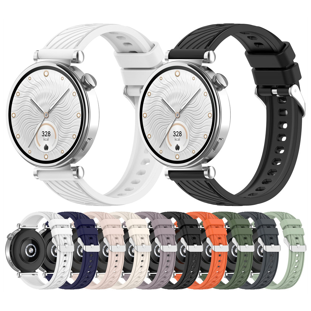18mm 20mm 22mm silicone universal strap for Huawei Watch GT2 GT3 GT4 ...