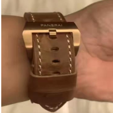 Handmade vintage style Panerai watch strap 20 22 24 26MM cowhide ...